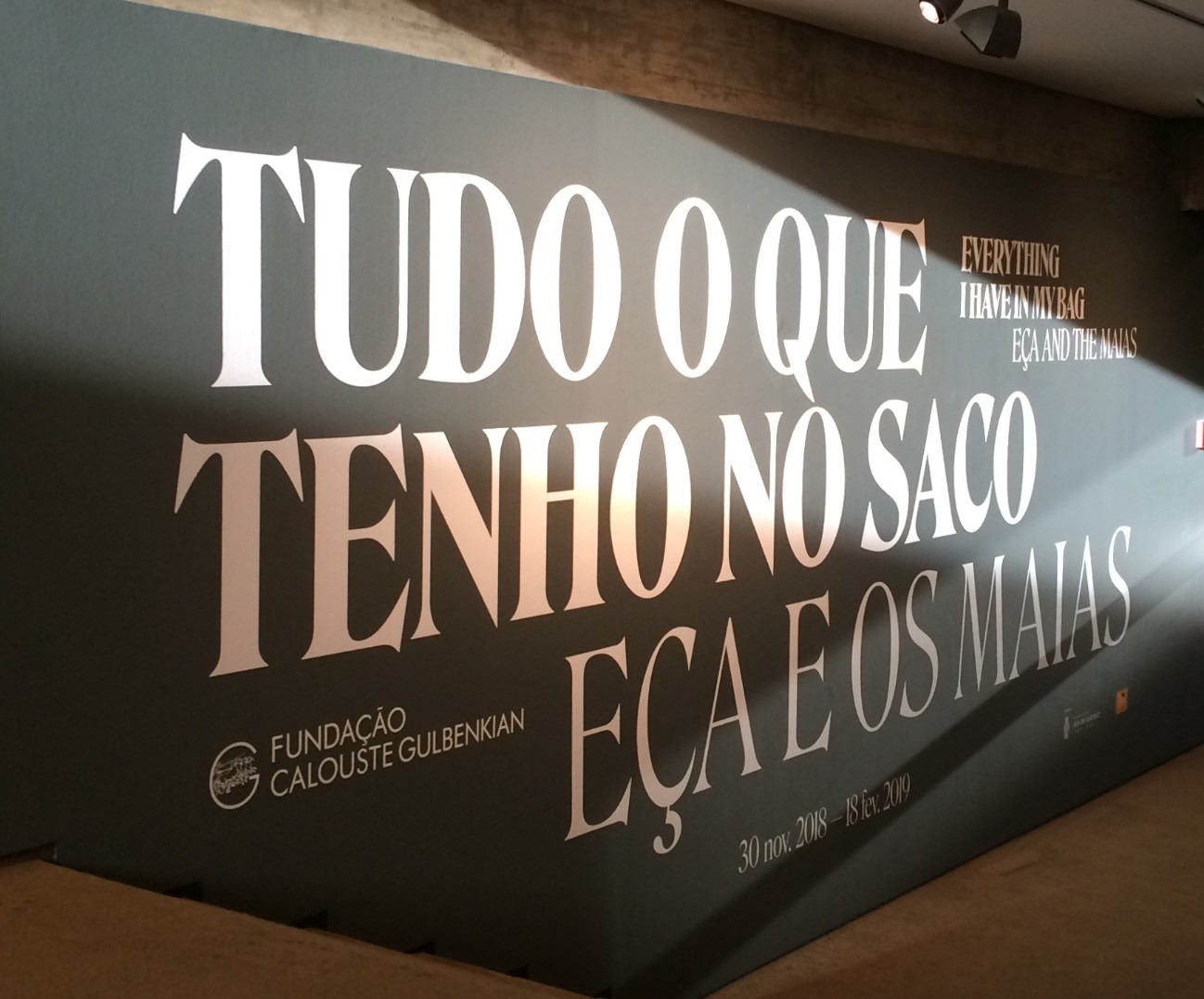 “Tudo o que tenho no saco: Eça de Queirós e Os Maias”
